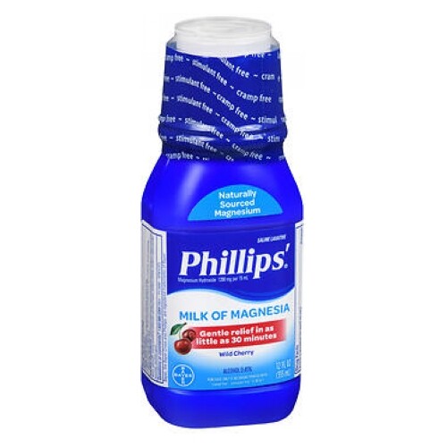 Bayer Phillips Milk Of Magnesia Liquid Cherry 12 oz By Philips | eBay