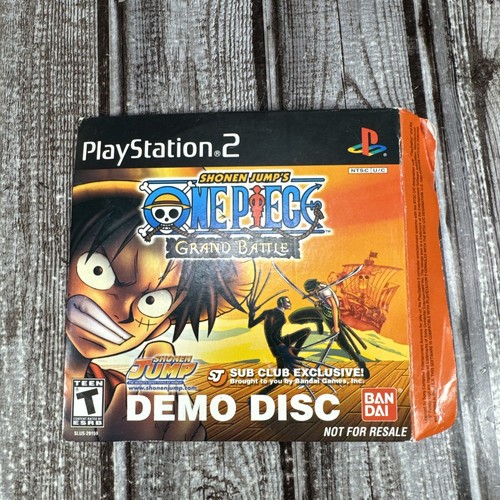 Shonen Jump's One Piece Grand Battle Demo Disc PS2 Not for Resale ...