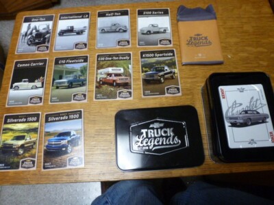 :) Chevy Truck Legends-playing cards (new), collector cards (opened ...