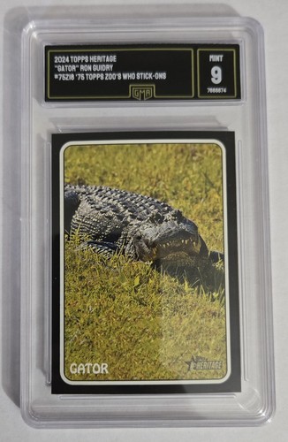 2024 Topps Heritage - 1975 Topps Zoo's Who Stick-Ons #75Z-18 Ron Guidry ...