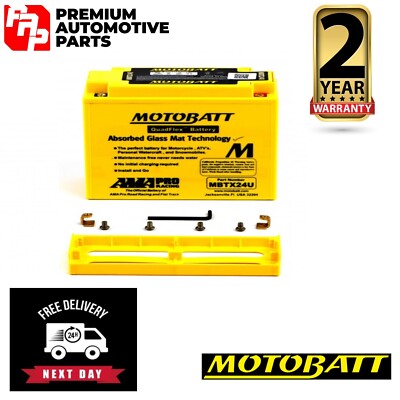 Motobatt Battery 12v 26.5Ah HONDA GL1500 Gold Wing 1988-2000 | eBay UK