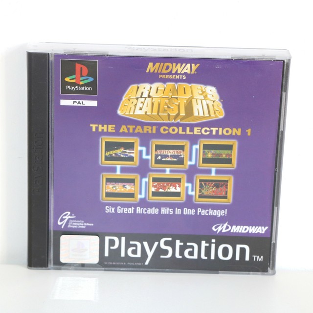 Ps1 Game Arcades Greatest Hits The Atari Collection 1 Boxed MINT for ...
