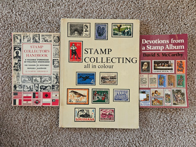 Lot of 3 Vintage Stamp Collecting Books | eBay