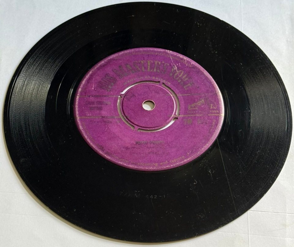 ELVIS PRESLEY BLUE SUEDE SHOES / TUTTI FRUTTI UK 1956 7" 45 HMV Gold ...