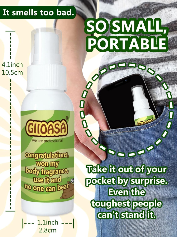 Extra Strong Fart Spray Prank, Ocean of Vomit, Poop Spray Prank, Joke ...