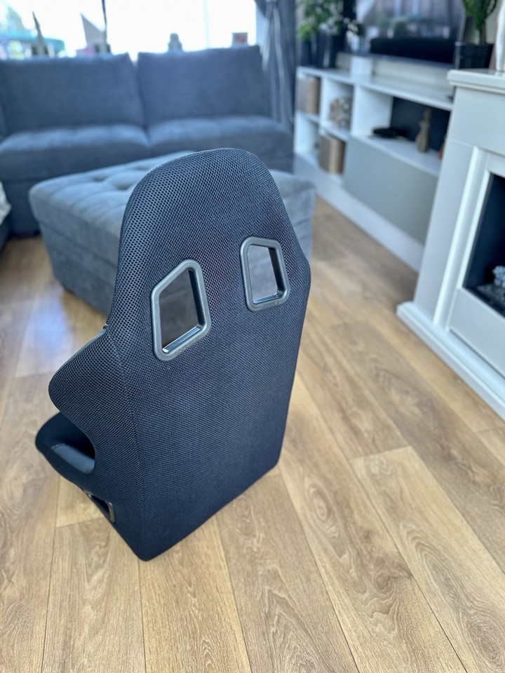 Sim Racing Seat-Cobra Monaco Sport-Bucket Seat - Black Spacer Fabric ...