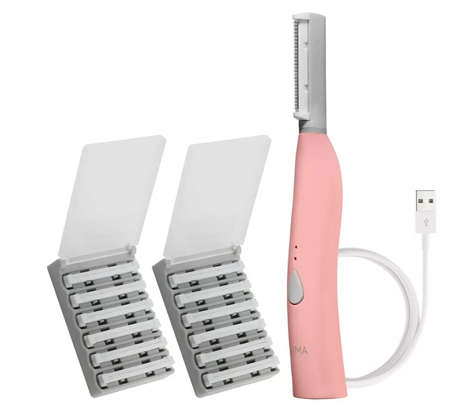 Deluxe Sonic Dermaplaning Tool for Exfoliation Peach Fuzz Removal Sonic ...