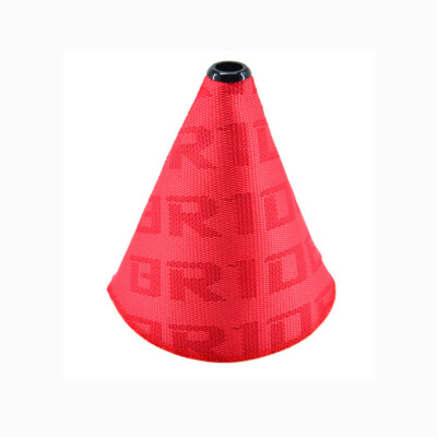 JDM Bride Racing Hyper Fabric Shift Knob Shifter Boot Cover MT/AT Red ...