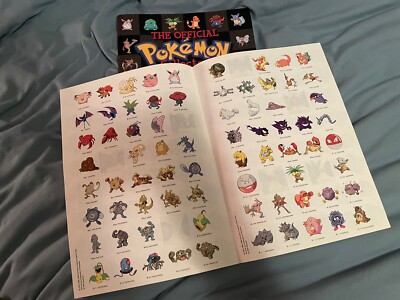 Pokémon Sticker Sheets from The Official Pokemon Collector's Sticker ...