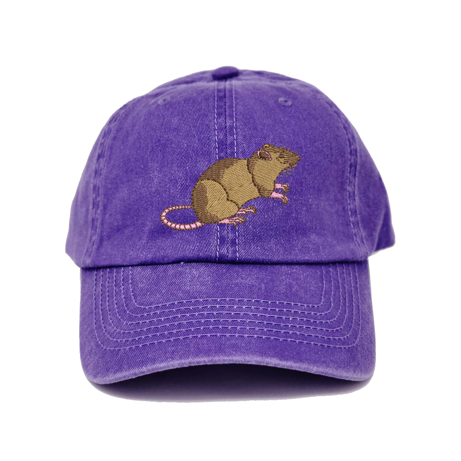 Rat embroidered dad hat, Mouse embroidered baseball cap, custom cap | eBay