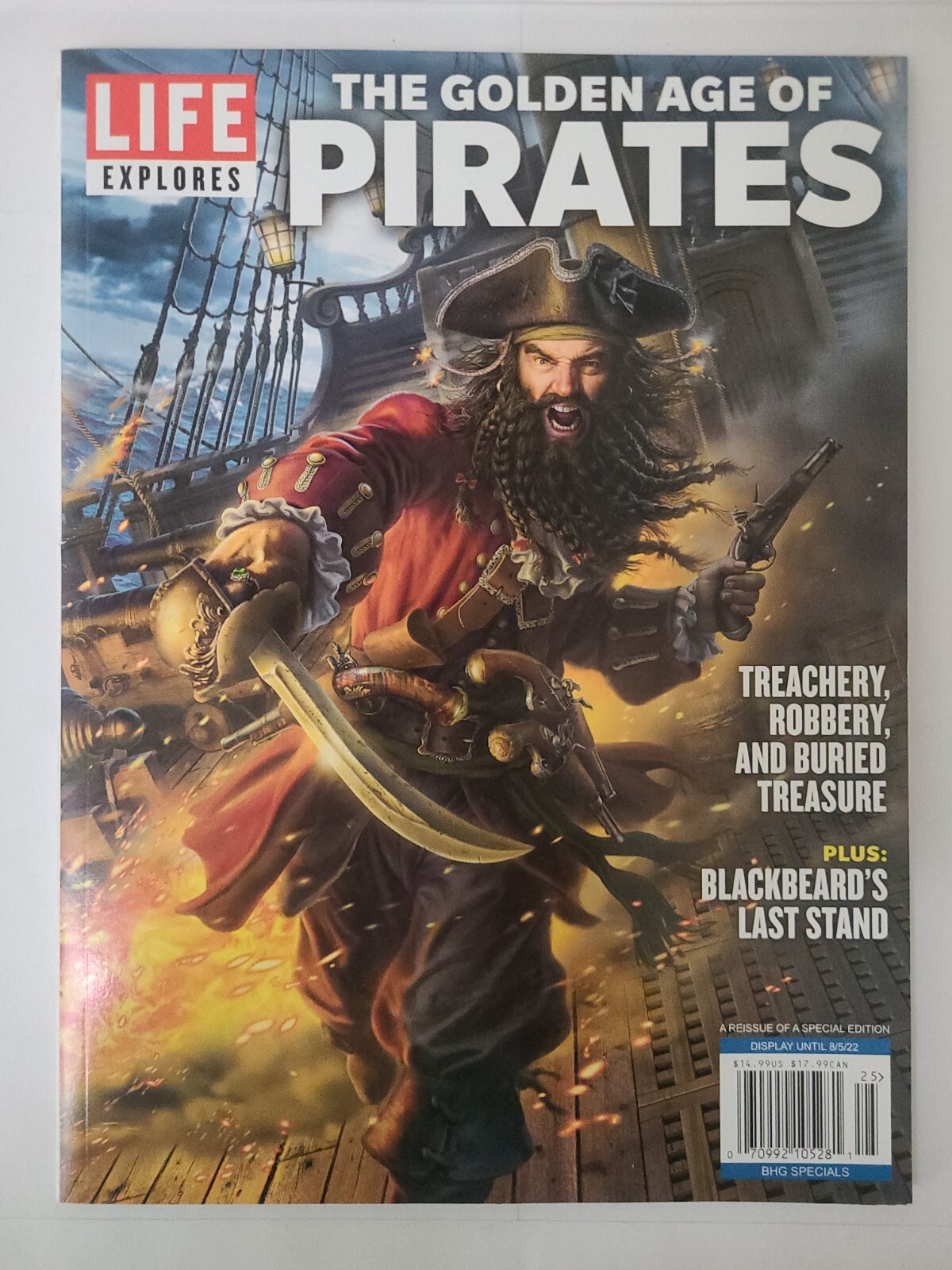 LIFE Explores Magazine: THE GOLDEN AGE OF PIRATES Blackbeard Treasure ...