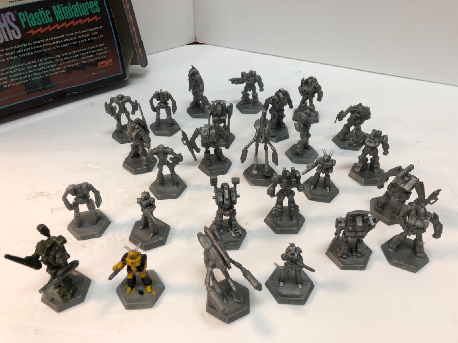 Battlemechs Plastic Miniatures, for Battletech, FASA Corporation with ...