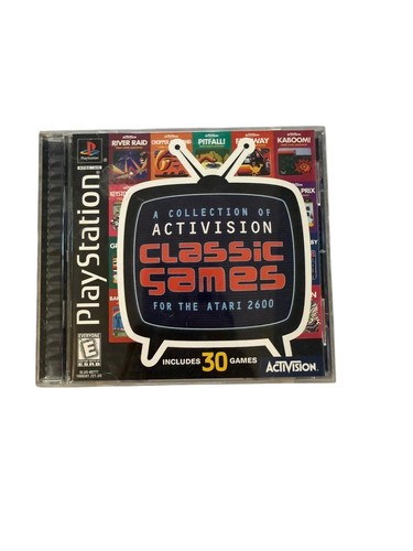 Activision Classic Games For The Atari 2600 (Sony PlayStation 1, 1998) PS1 CIB 47875103818| eBay