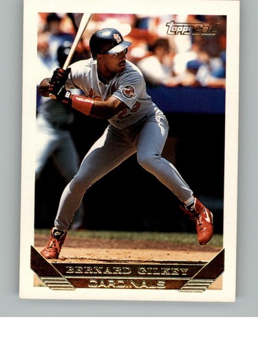1993 Topps Bernard Gilkey 203 St. Louis Cardinals Gold | eBay