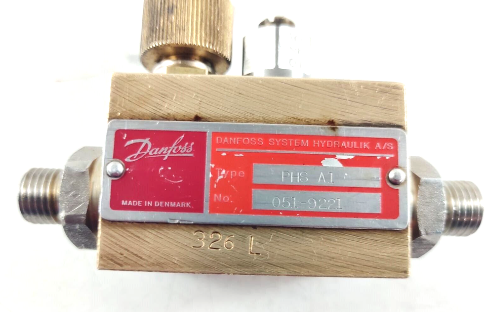 Danfoss PHS A1 Pipe, Hand Pump St Block. Part 051-9221 PHS-A1 | eBay