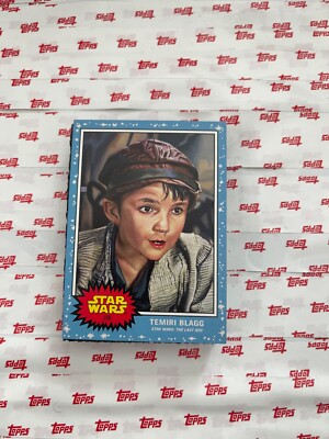 TOPPS STAR WARS LIVING SET CARD 358 - TEMIRI BLAGG STAR WARS : THE LAST ...