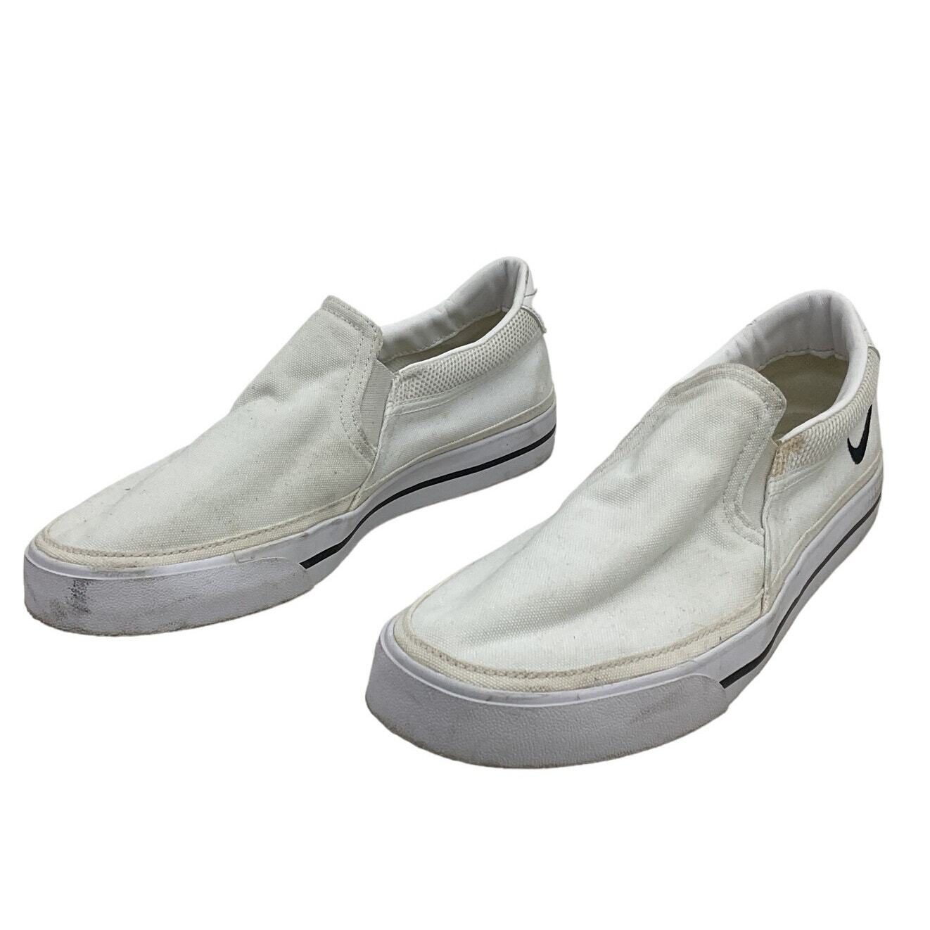 Nike Men's White Canvas Loafers Casual Shoes Size 9 P… - Gem