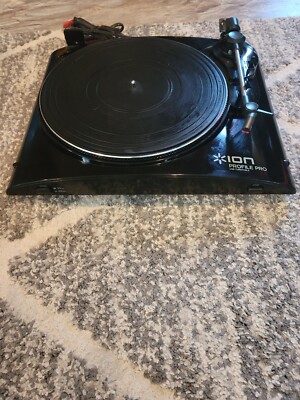 ION PROFILE PRO LP Turntable USB EZ Vinyl Record Player | eBay