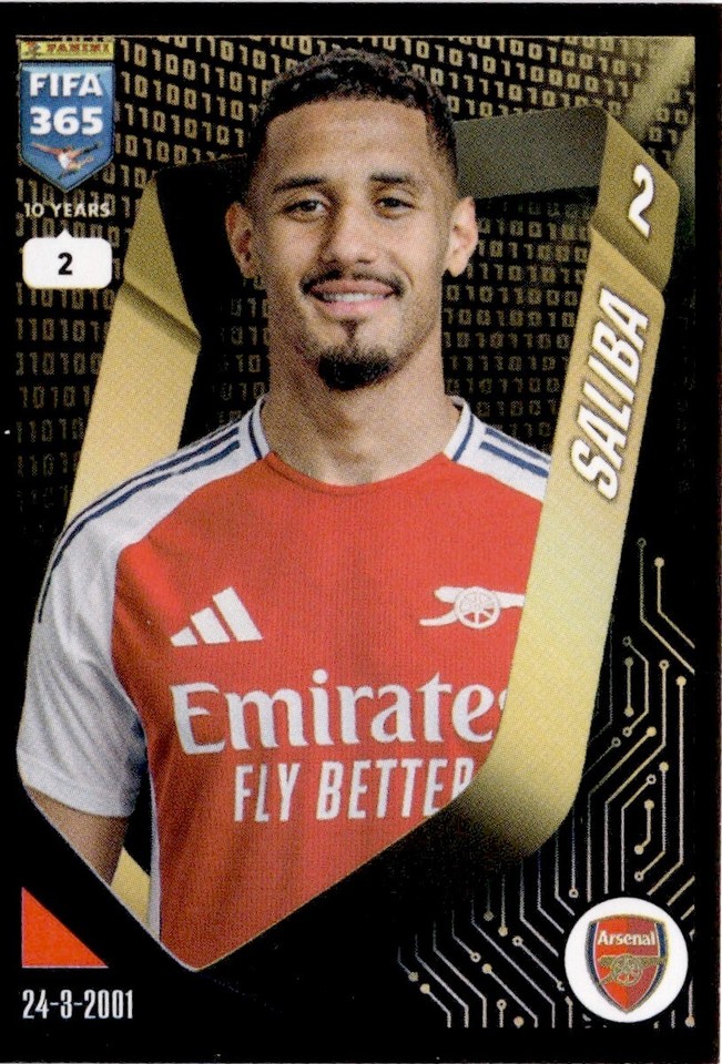 Panini FIFA 365 2025 10 Years Sticker - Aus ALLEN aussuchen - Teil 1 ...