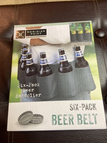 Meridian Point Six Pack Beer Belt New In Box. Nice Gag Gift. | eBay
