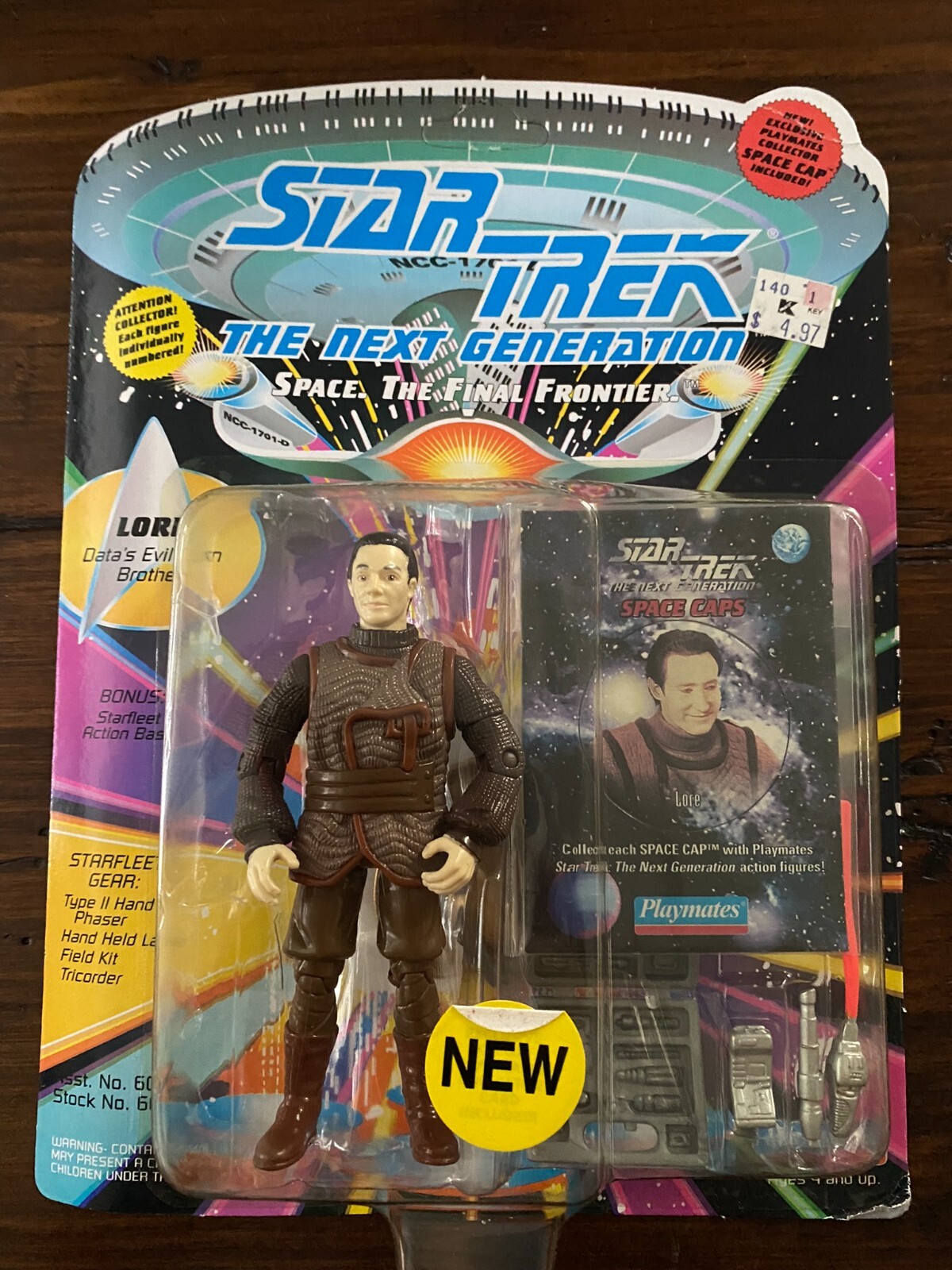 Vintage PLAYMATES TOYS STAR TREK TNG LORE Figure Unopened | eBay
