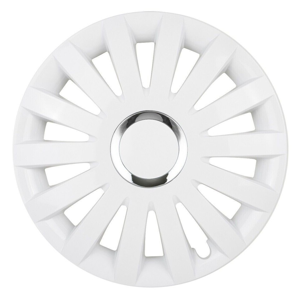 2 x13" Inch Caravan Motorhome Wheel Trims Rims Hub Caps WHITE | eBay UK