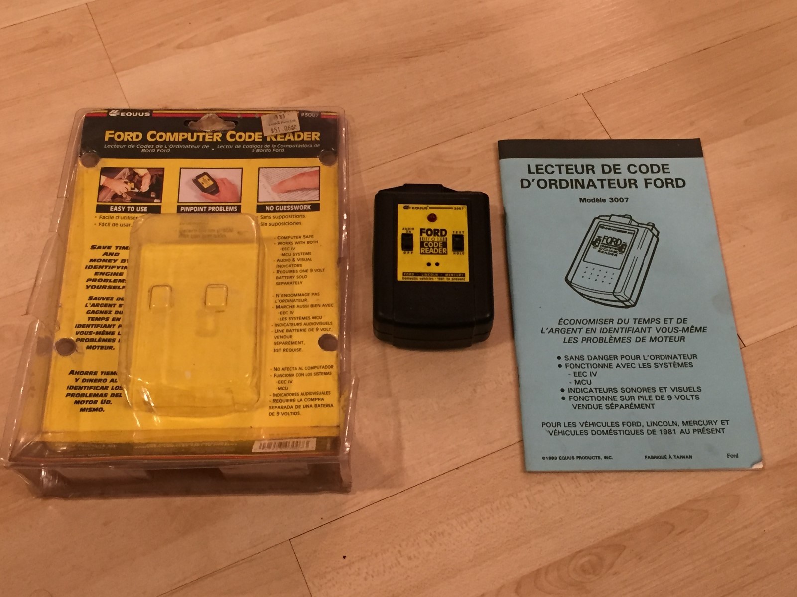 #3007 NEW EQUUS 1981-UP FORD COMPUTER CODE READER (u) for sale online ...