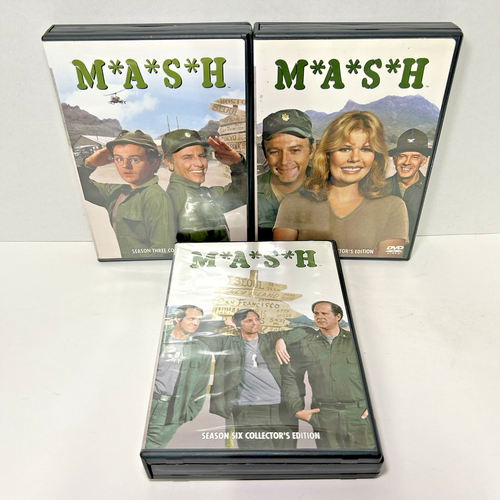 MASH - Season 3,5 and 6 (DVD, 2002,2003 and 2004, 9-Disc Set) Preowned ...