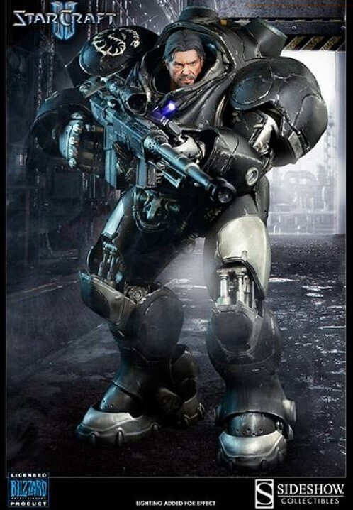StarCraft Jim Raynor Statue - Blizzard - Sideshow - New | eBay