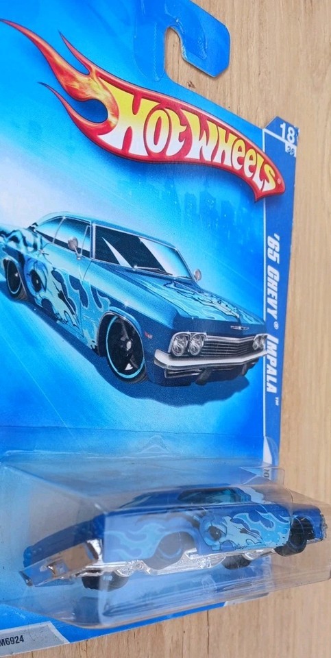 Hot Wheels 2008 All Stars Blue '65 Chevy Impala 058/196 640813248710| eBay