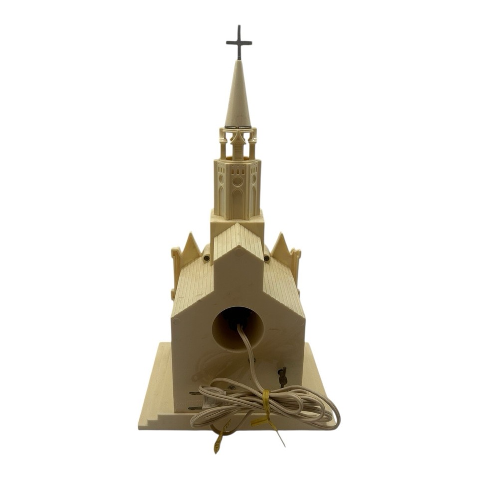 Vintage Raylite 177 Illuminated Lighted Musical Christmas Cathedral ...