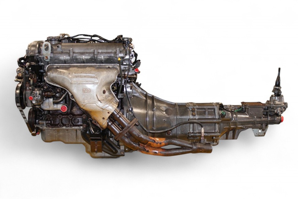 JDM Mazda Miata MX-5 1.8L DOHC VVT Engine & 5-Speed Manual Transmission ...