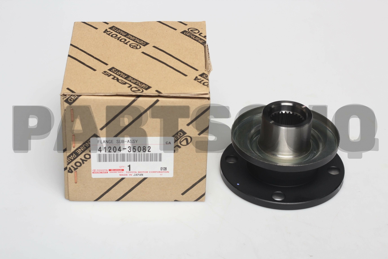 4120435082 Genuine Toyota FLANGE SUB-ASSY, FRONT DRIVE PINION COMPANION ...