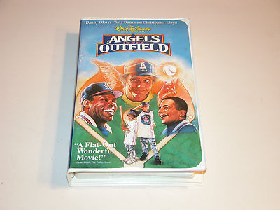 ANGELS IN THE OUTFIELD 1995 VHS CLAMSHELL WALT DISNEY LIKE NEW ...