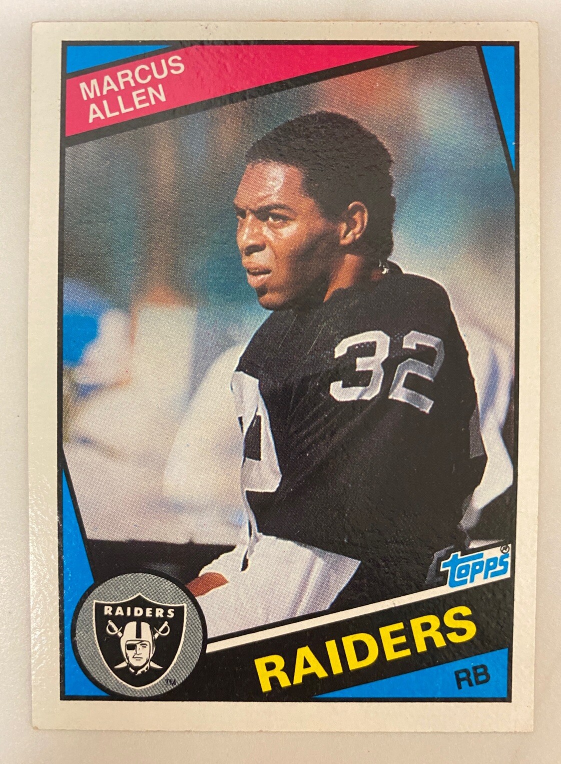 1984 Topps MARCUS ALLEN #98! Oakland Raiders, HOF | eBay
