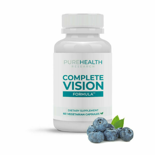 PureHealth Research Complete Vision Formula Dietary Supplement (60 ...