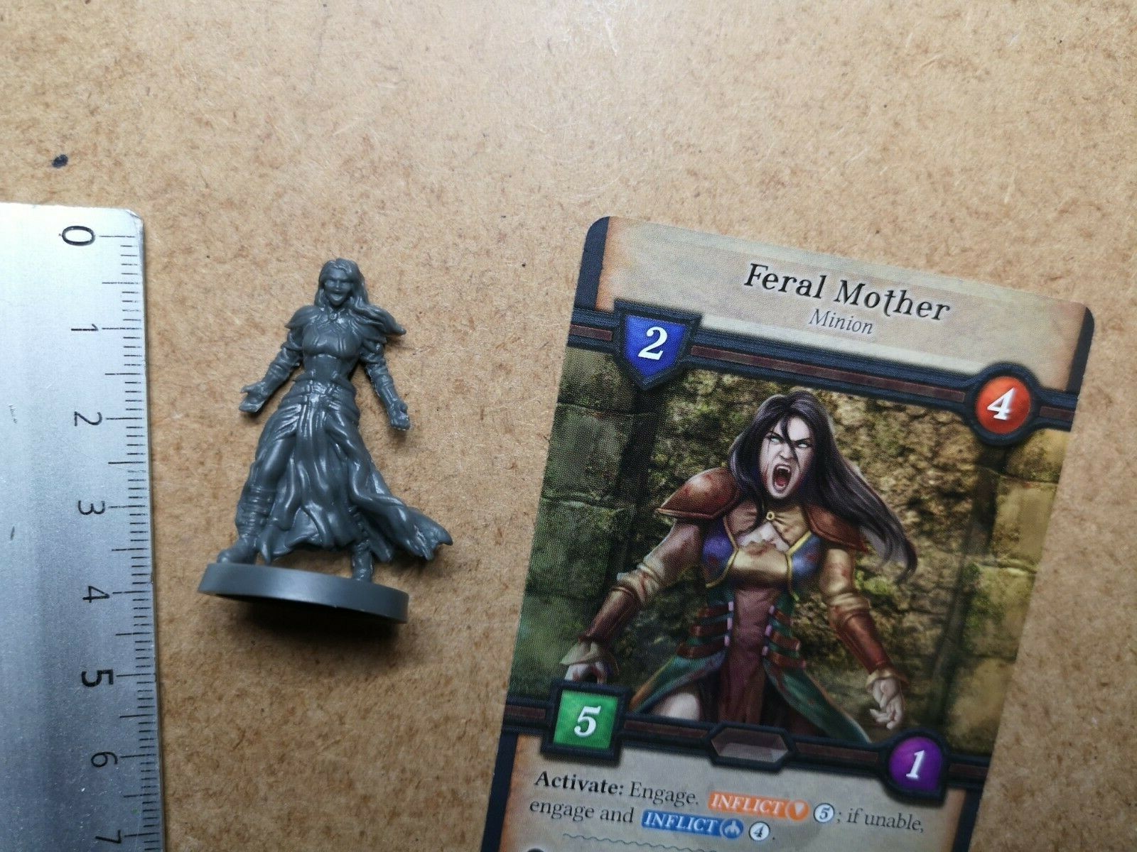 FERAL MOTHER (VAMPIRE THRALL) MINIATURE + LURKER CARD /ALTAR QUEST G25 ...