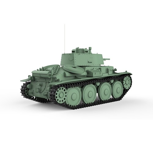 SSMODEL SS56733 V1.9 1/56 Military Model Kit Sweden Stridsvagn M41 ...