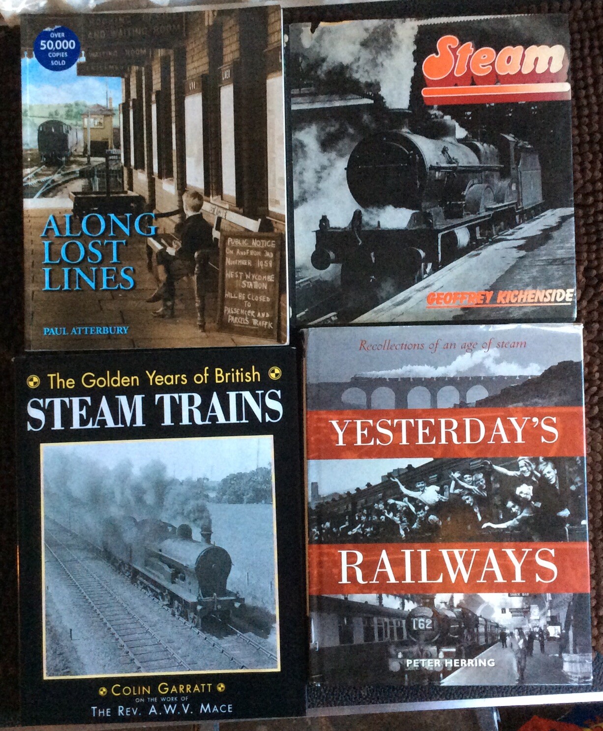 Job Lot Railway Books X41 Steam Trains - Collection Only From ...