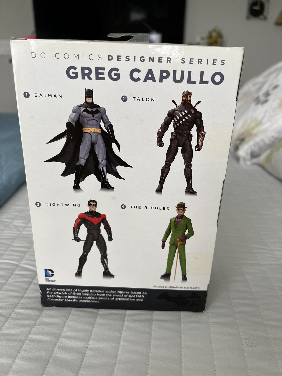 DC COLLECTIBLES DC COMICS DESIGNER GREG CAPULLO SERIES 1 BATMAN ACTION ...