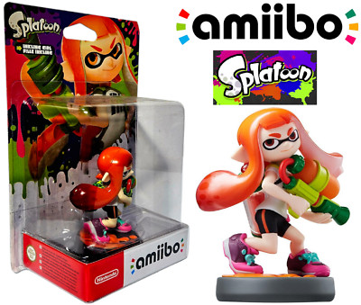 Nintendo Amiibo Orange Inkling Girl Super Smash Bros. Splatoon Series ...