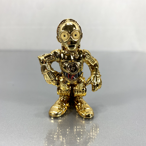 Hasbro Star Wars Galactic Heroes GOLDEN ROD C-3PO figure w/deep gold ...