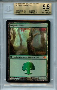 MTG Dryad Arbor BGS 9.5 FTV Realms Mystic Foil card Amricons 1060 | eBay