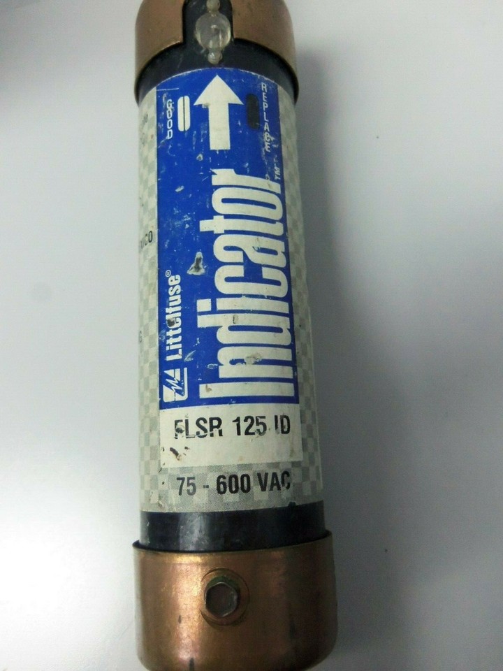 Nice Littelfuse FLSR 125 ID 125 Amp RK5 Indicator Fuse FRS-R-125 600 ...