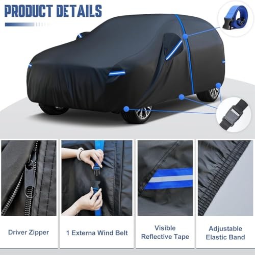 For Mercedes Benz GLC 300 2016-2023 Waterproof Car Cover All Weather 6 ...
