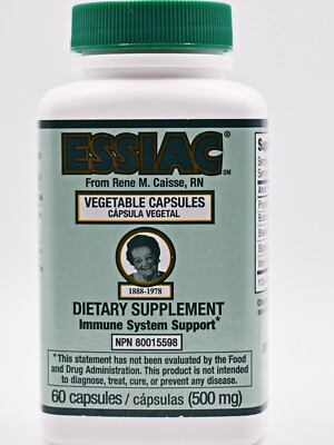 ESSIAC Original Herbal Extract Capsules - 60 capsules | Immune System ...