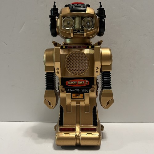Magic Mike Robot 2002 2 Model B 1980s No 1165 Gold - Not Working Toy | eBay