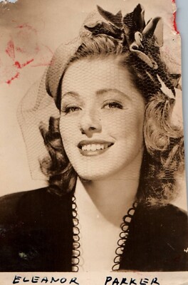Eleanor Parker (1940s) Vintage Hollywood Beauty Collectable Photo K 579 ...