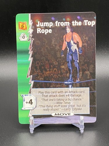 2000 WCW Nitro Trading Card Game Move 1st Edition Sting Jump from the ...