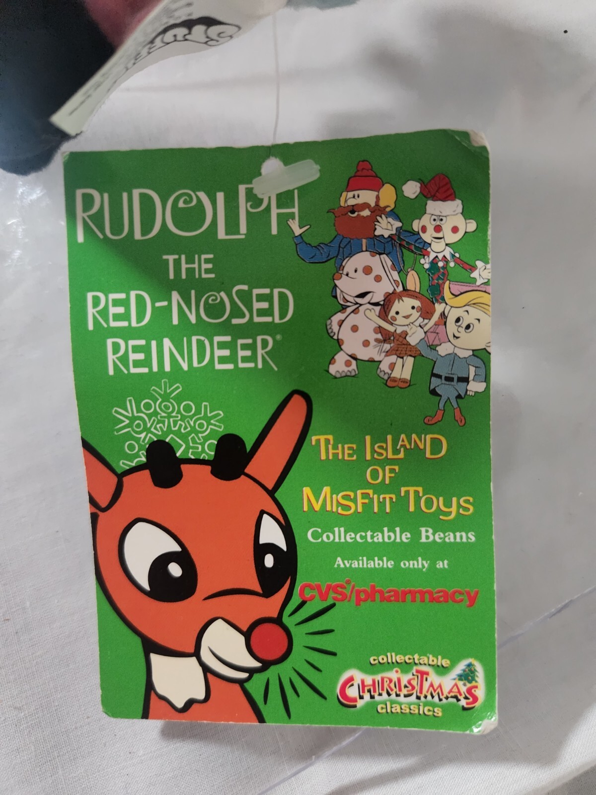 1999 Herbie Rudolph the Red Nosed Reindeer Herbie the Elf 7” CVS Plush ...